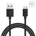 Micro USB/V8/V9 Round USB Data Charger Cable 6 Feet - Walmart.com