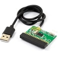 ASIASN-1.44MB 3.5" Floppy Drive Connector 34 Pins to USB Cable Adapter ...