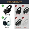 SOULWIT, Cooling-Gel Earpads, for Skullcandy Hesh & Hesh 2, Black ...
