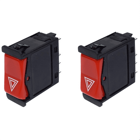 2X Warning Emergency Hazard Light Flasher Switch 1248200110 for ...