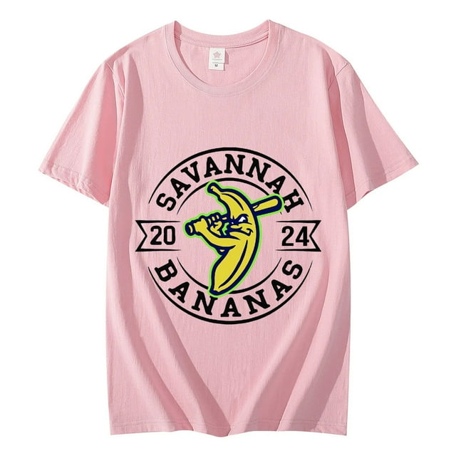 Savannah Banana Baseball Graphic T Shirts Men Women Fashion Casual ...