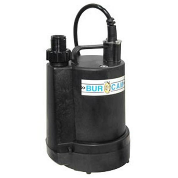 Bur-Cam Pumps 300507P Submersible Utility Pump . 25 HP- 115 V - Walmart ...