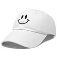 DALIX Smile Face Baseball Cap Smiling Happy Dad Hat Men Women Teens in ...