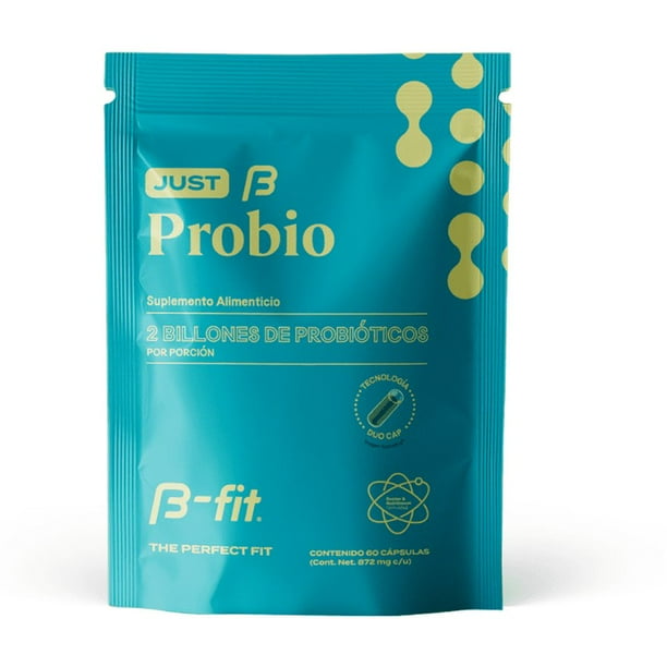 Just Probio Probioticos y Prebioticos B-fit 60 Capsulas | Walmart en línea