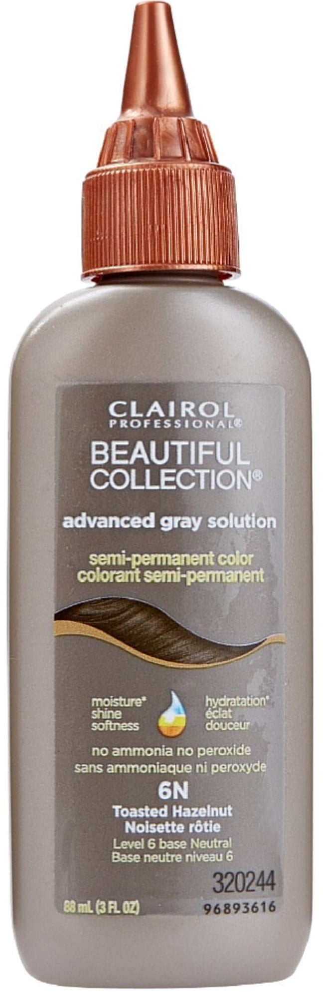 Clairol Professional Beautiful Collection Advanced Gray Solution Semi ...