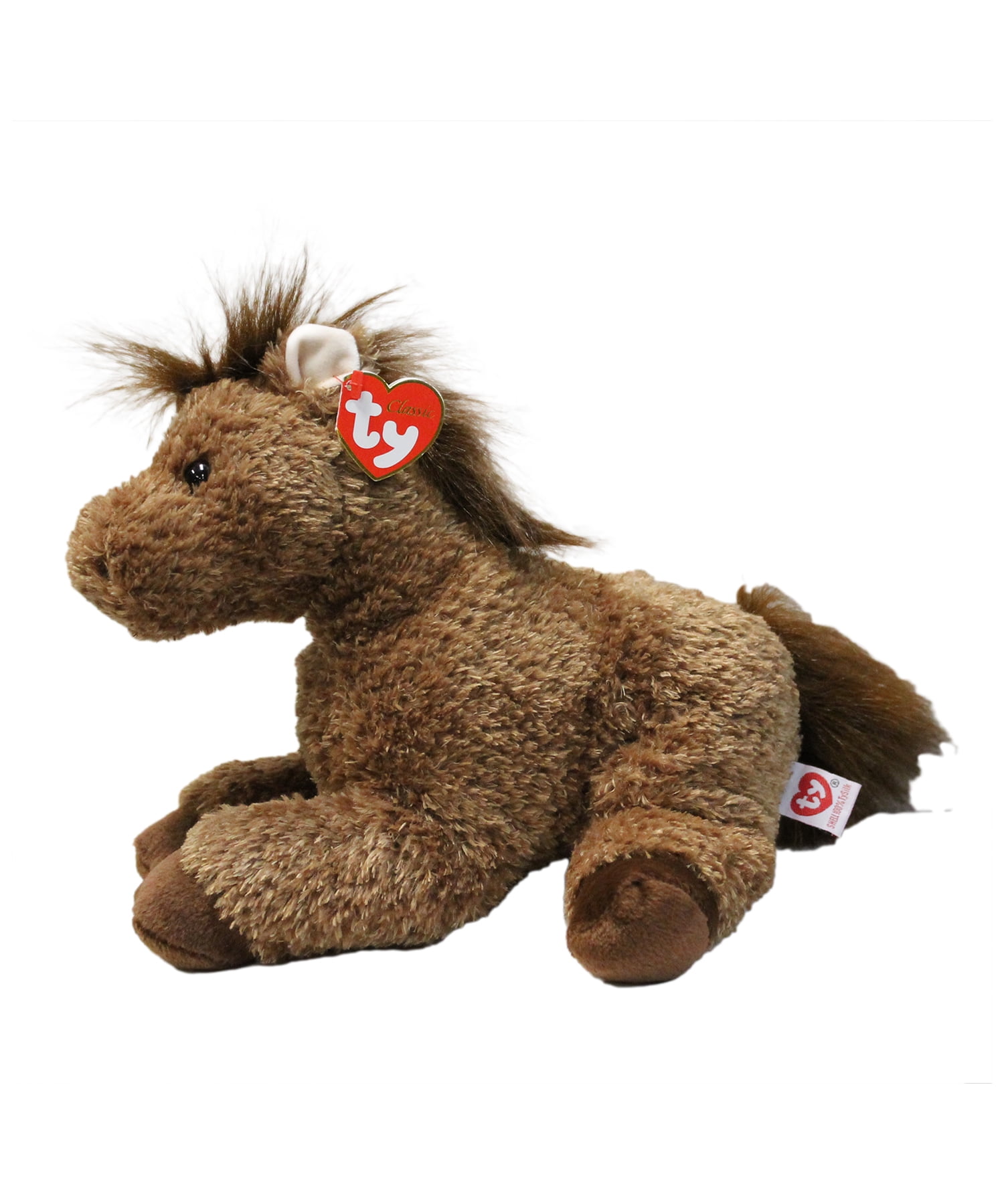 Ty Classics: Trails the Brown Horse | Stuffed Animal | MWMT - Walmart.com