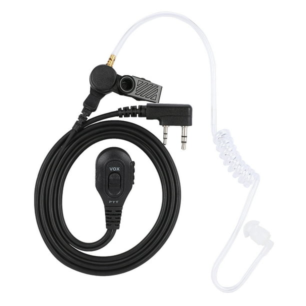 Earphone,2 Pin PTT K Air Conduit Earpiece Earpiece Smart Functionality ...