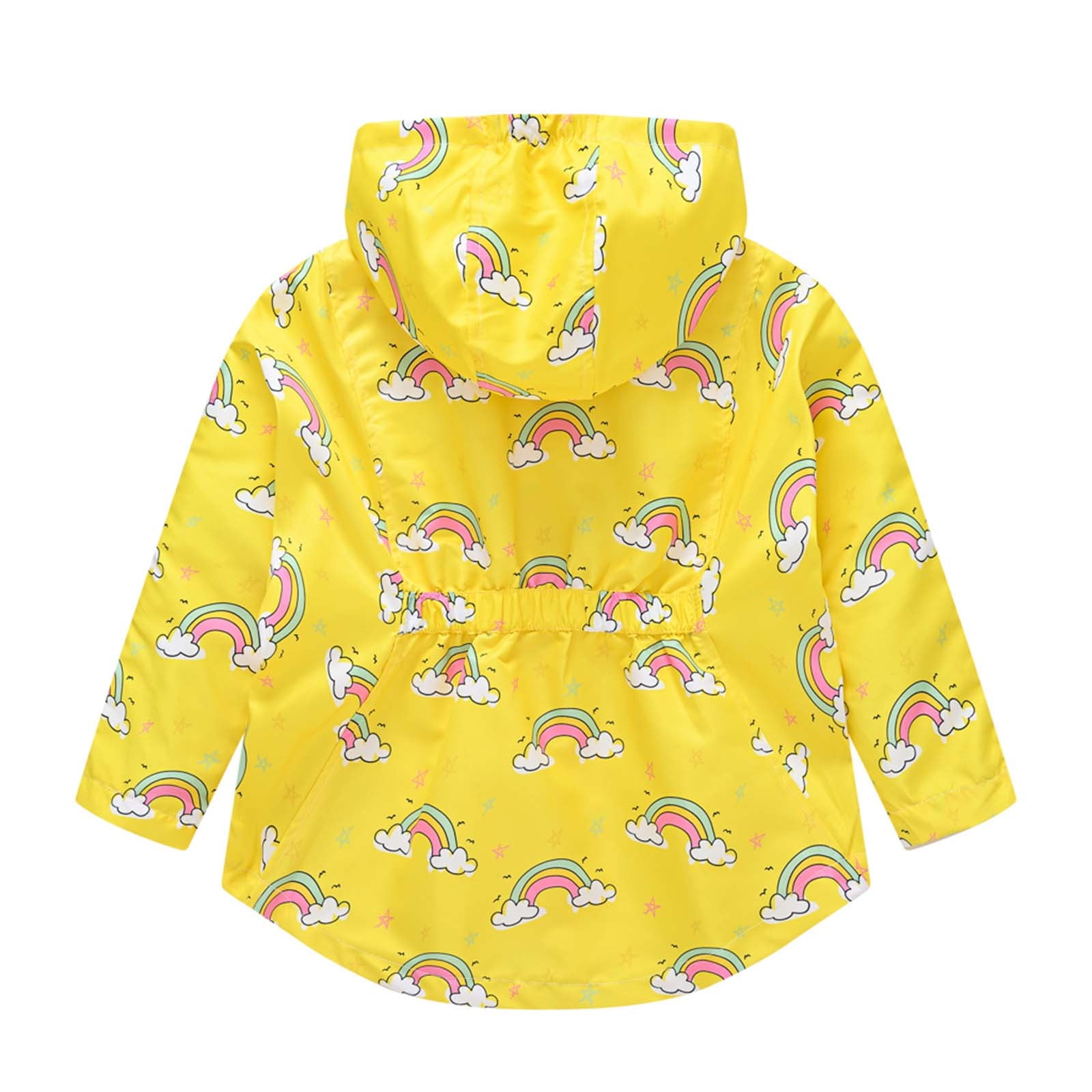 QIPOPIQ Girls Clothes Clearance Child's Hooded Windbreaker Zipper Shirt ...