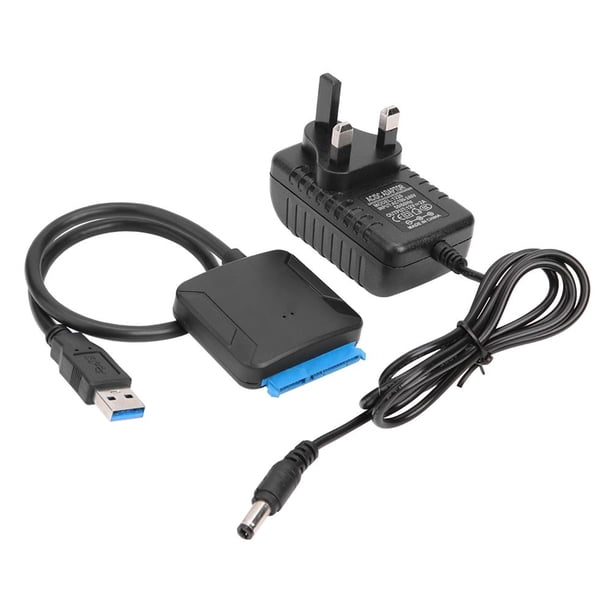 DQrwqpou Adaptador Disco Duro SSD HDD Cable Conversión USB 3.0 A SATA ...