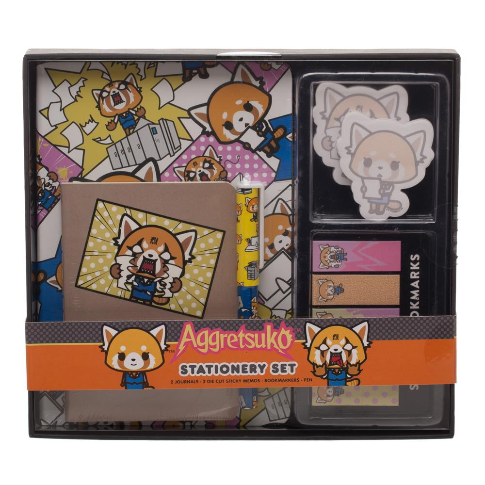 Aggretsuko Anime Stationary Set Anime Accessories Aggretsuko Anime Gift ...