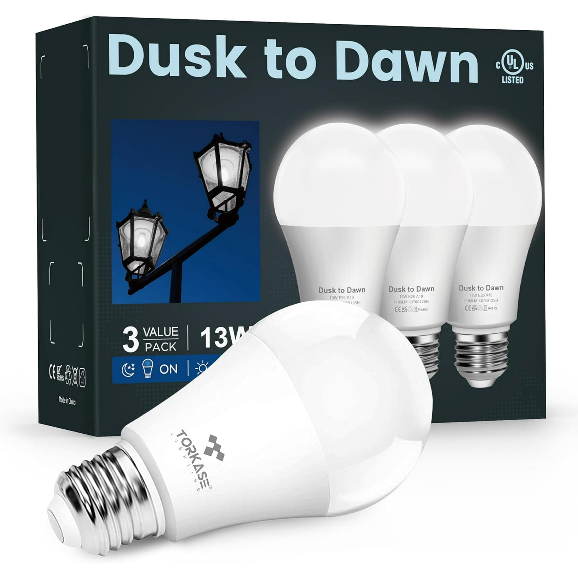 Click here for Siabc-Outdoor Dusk To Dawn Light Bulbs 3 Pack  Sen... prices