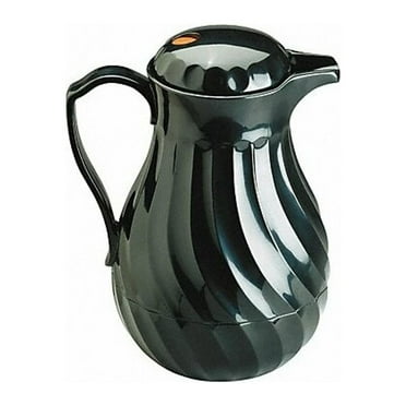 Hormel, HOR4022B, Black Swirl Insulated Plastic Carafe, 1 Each, Black ...