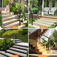Outdoor Handrails Fits ,Adjustable Height Stair Handrail ,Integrated ...