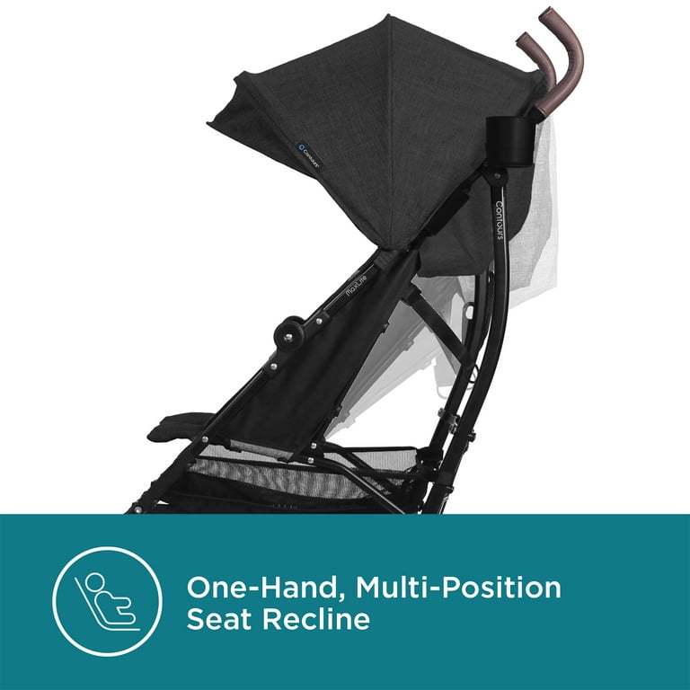 Contours MaxLite Deluxe Umbrella Stroller, Carbon