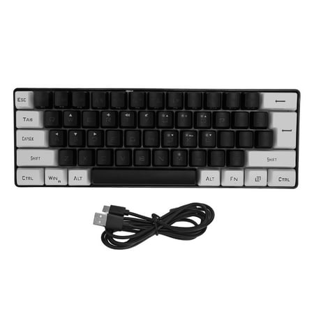 Wired Gaming Keyboard,G61 Mini RGB Keyboard Keys Keyboard Mini RGB ...