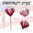 9PCS 4th of July Tree Decorations Red White and Blue Flowers Patriotic ...