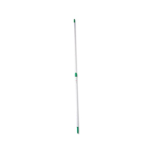 Opti-Loc Aluminum Extension Pole 8ft, Two Sections, Green/Silver ...