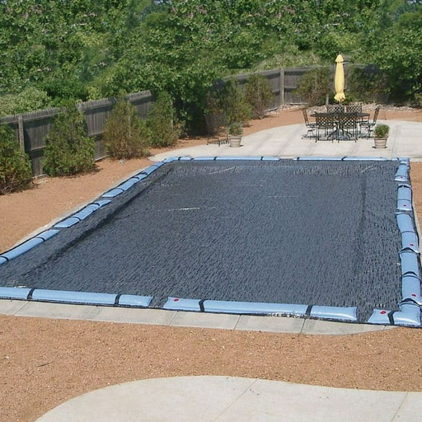 Harris Commercial-Grade Winter Pool Covers for In-Ground Pools - 25' x ...
