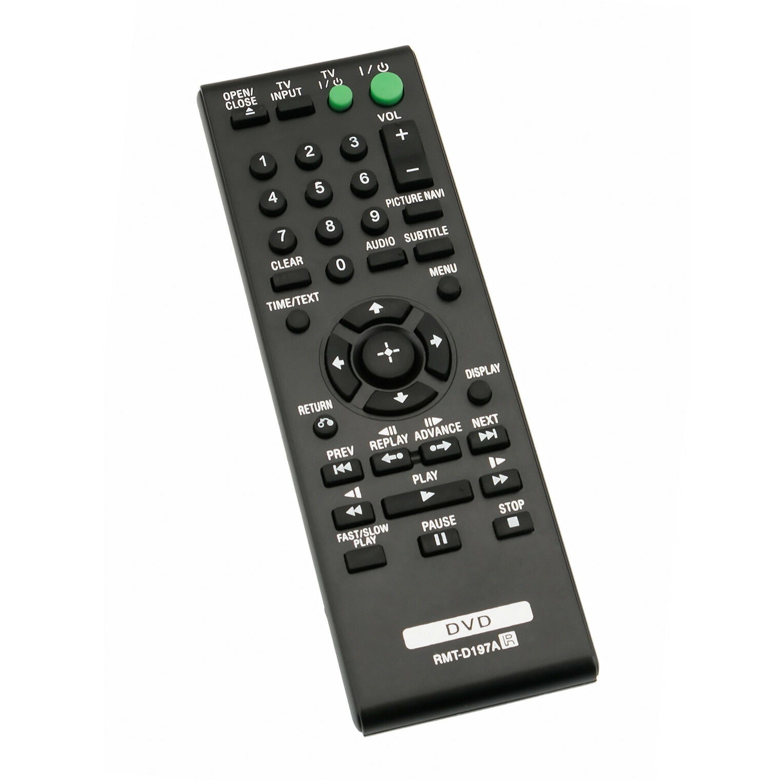 New Remote Control RMT-D197A for SONY DVD Remote Control DVP-SR210 DVP ...