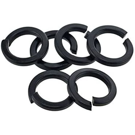 M4 M5 Split Washer Lock Washer Spring Washer Ring Gasket Black Grade8.8 ...