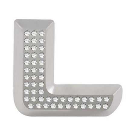Emblem Bling Chrome Letter L | Walmart Canada