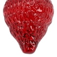 Red Tabletop Strawberry Figurine Valentines Collectible For Crystal ...