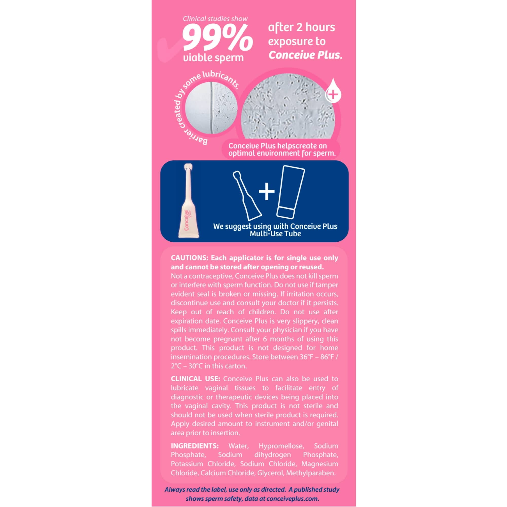 Conceive Plus – Conceive Plus 8 Pre-Filled Applicators Pre-Fertility ...