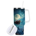 40 oz Stainless Steel Tumbler Vacuum Insulated Leak Proof Stainless ...