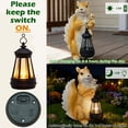 Cat Garden Statue Outdoor Decor - Solar Cat Garden Statue,Cats Figurine ...
