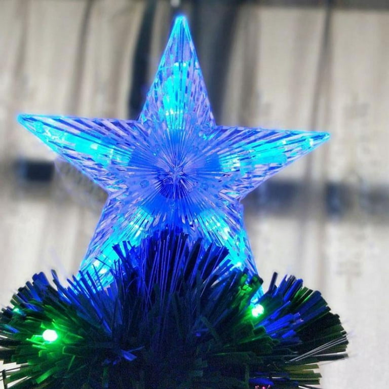 Tree Top Star Outdoor Light USB Christmas Star Tree Topper