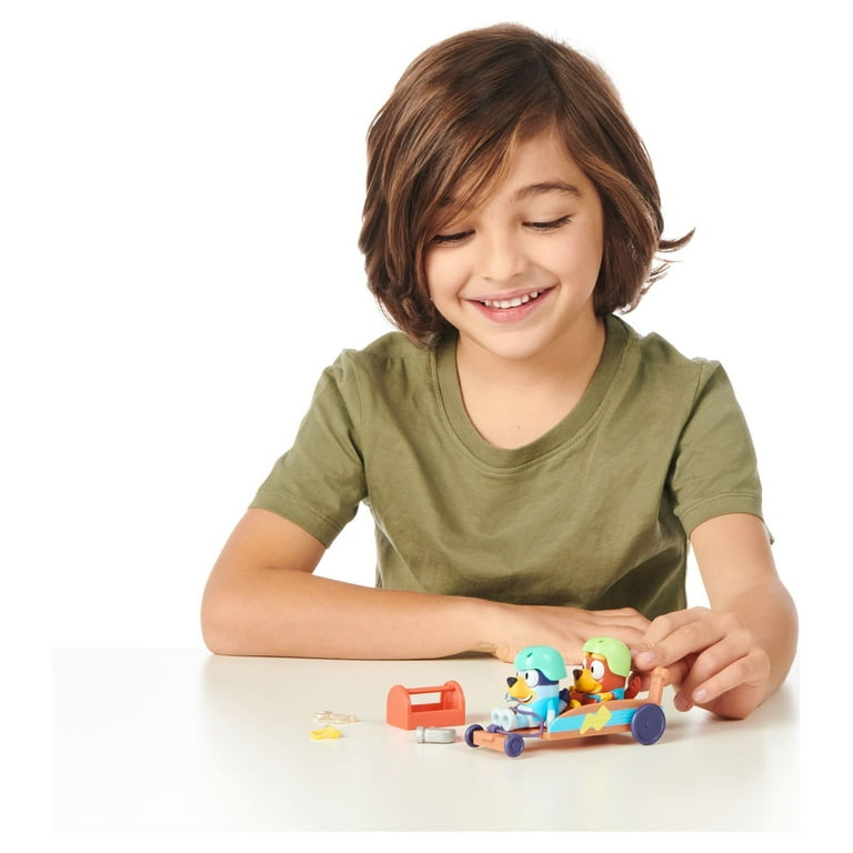 Bluey, Rusty Bluey's Go-Kart Vehicle And Figures Pack, Inch, 45% OFF