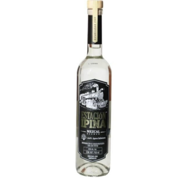 Mezcal Estación Ipiña Blanco 750 ml | Bodega Aurrera en línea