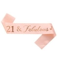 Birthday Party 18 21 30 40 50 60 Exciting Digital Age Strap Etiquette Ribbon