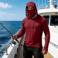 BRANROY Men's Solid Color Sun Hoodie - UPF50+ UV Protection Long Sleeve ...