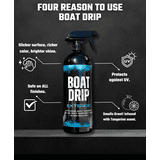 Boat Drip Exterior Cleaner, Water Spot Remover, SiO2 Ceramic Sealant ...