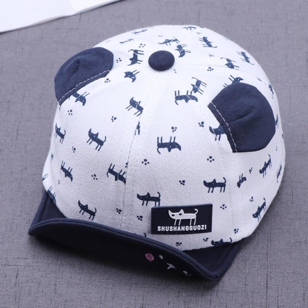 JANDEL Toddler Kids Baby Girl Boy Cute Cartoon Cat Printed Visor ...