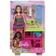 Mattel - Barbie Doll - BARBIE & PETS PLAYSET (Brunette w/ Checkered ...