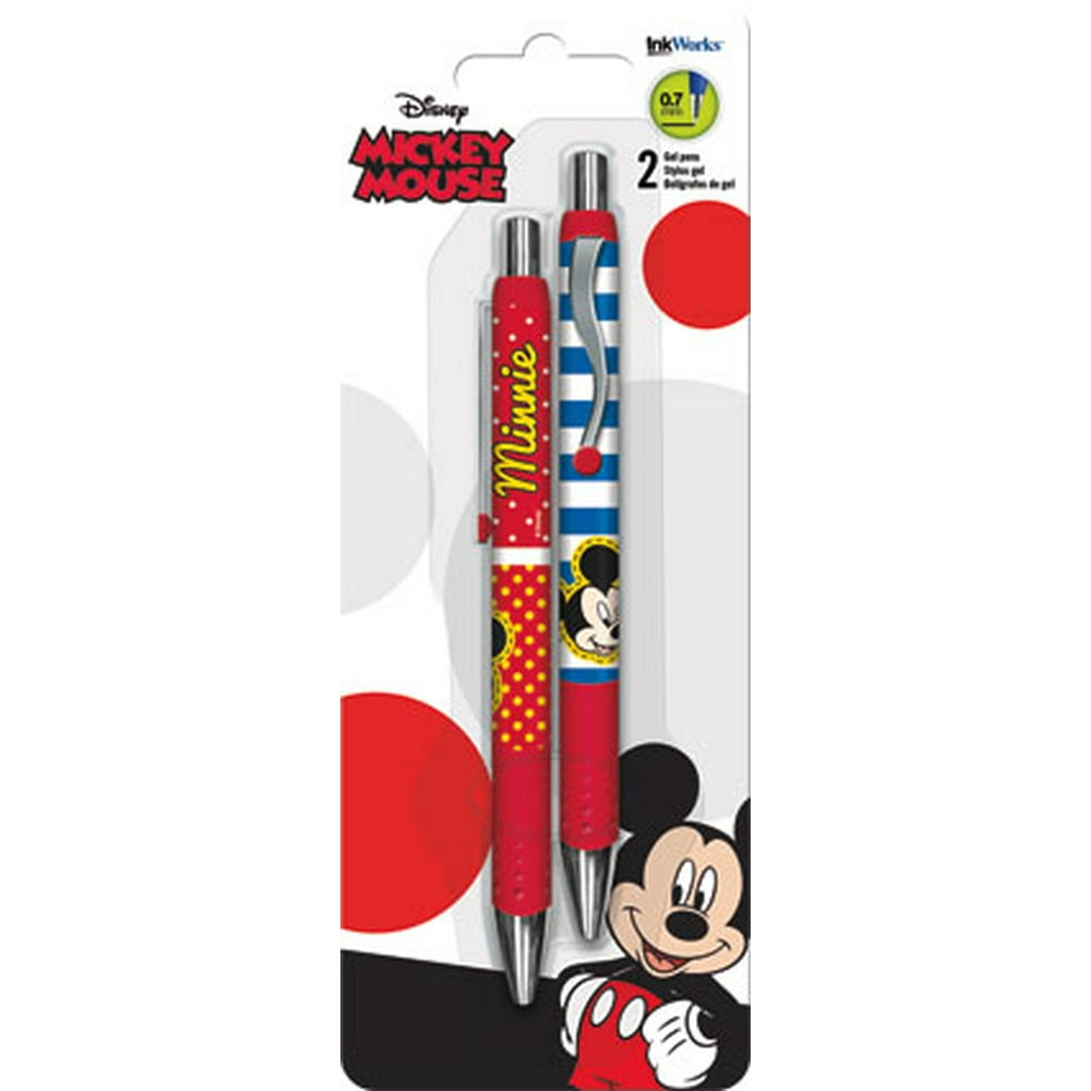 Gel Pen - Disney - Mickey & Minnie Mouse - 2pk New Toys Gifts ...