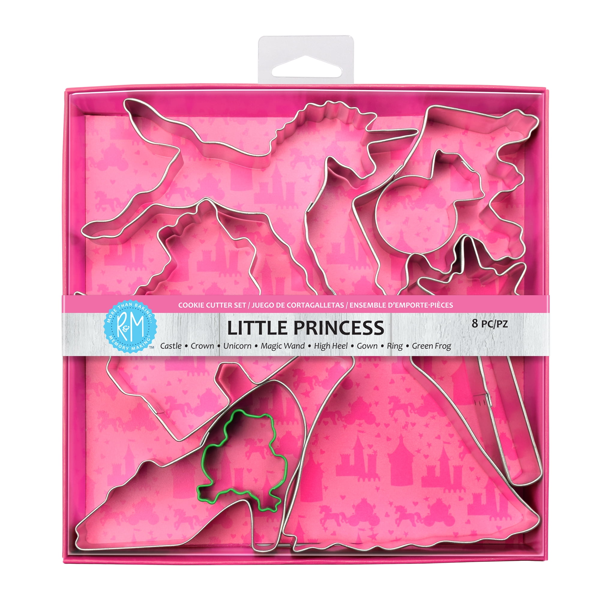 R&M International Little Princess 8 Piece Cookie Cutter Set - Walmart.com