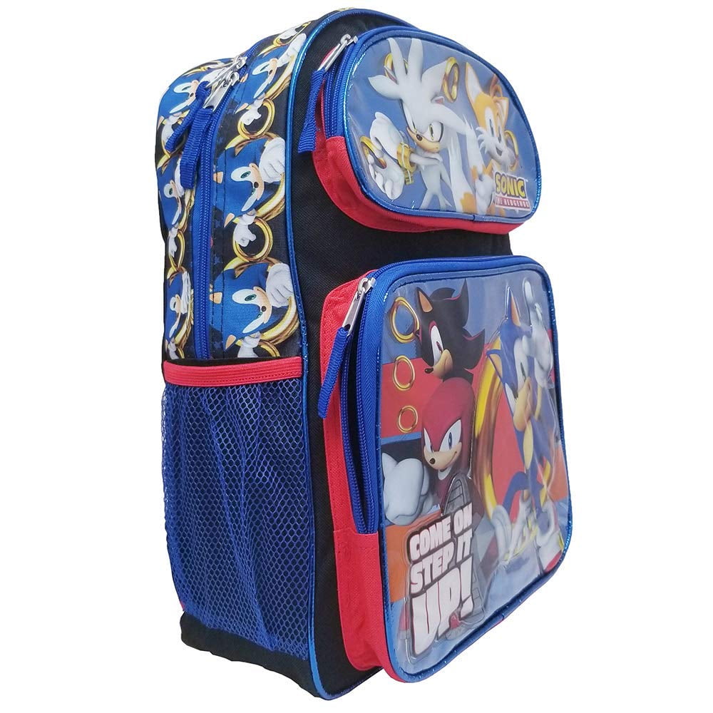 Backpack - Sonic The Hedgehog - Come On Step it Up! 16" New 202099 ...