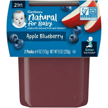 Gerber 2nd Foods Baby Foods, Apple Chicken, 4 oz Tub (2 Pack) - Walmart.com