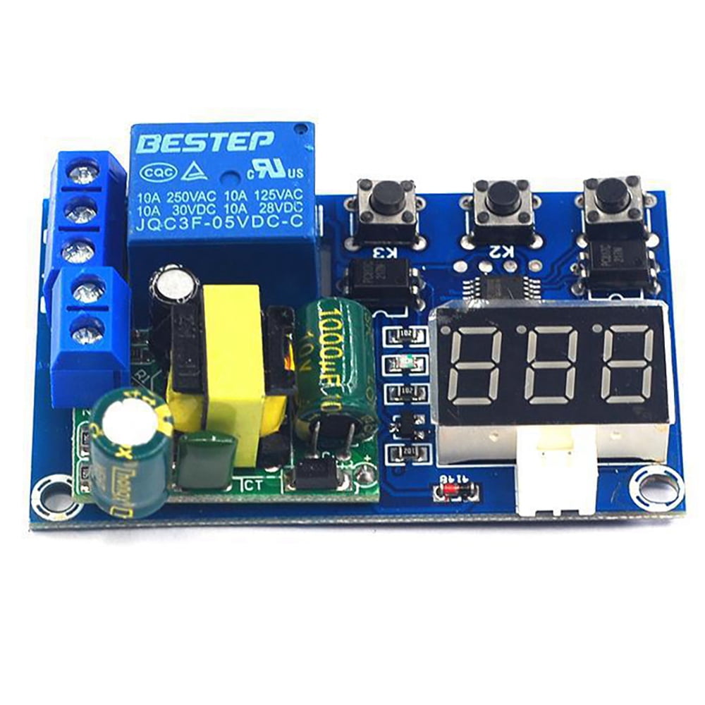 Buy Relay Timing Module 220V Trigger Delay Cycle Timing On-Off Switch ...