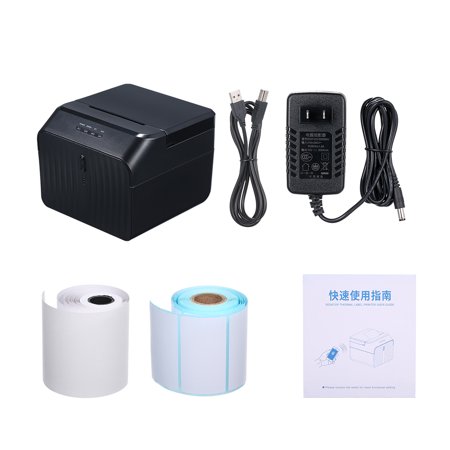 BT Printer USB High Quality Thermal Receipt Printers Qr Code Barcode Sticker Adhesive Printer ...