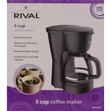 Rival 5 Cup Coffee Maker - Walmart.com