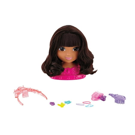 Fisher-Price Nickelodeon Dora & Friends, Ballerina Dora Styling Head ...