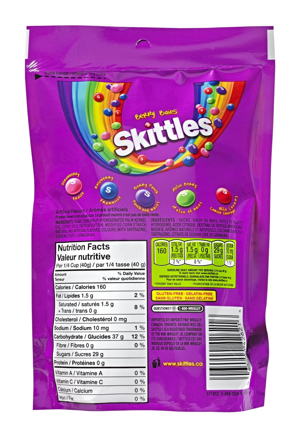 Skittles Riddles Bag