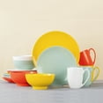 LOVECASA, Series Sweet, 32-Piece Porcelain Dinnerware Set, Mixed Color ...