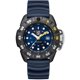 Luminox 1553 Men's Scott Cassell Deep Dive Quartz Blue Strap Watch ...