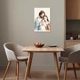 ZHONGYUTONG Holy Family Pictures Jesus and Virgin Mary Canvas Catholic ...