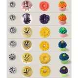 9 Pack Extra Large Piping Tips Set,Stainless Steel Flower Icing Nozzles ...